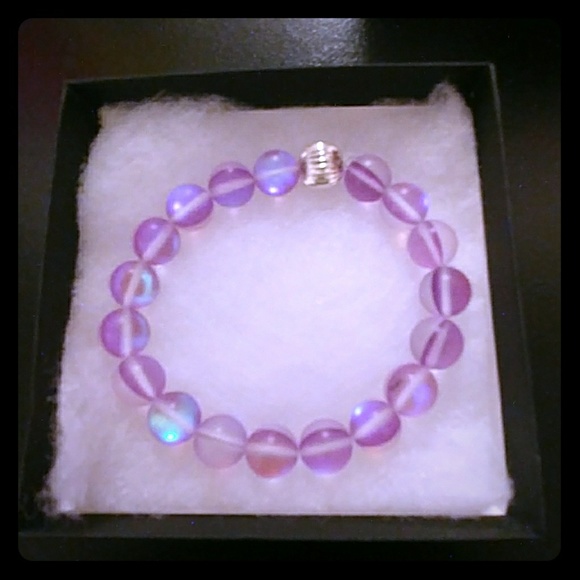 Jewelry | Lilac Purple Moonstone Bracelet | Poshmark